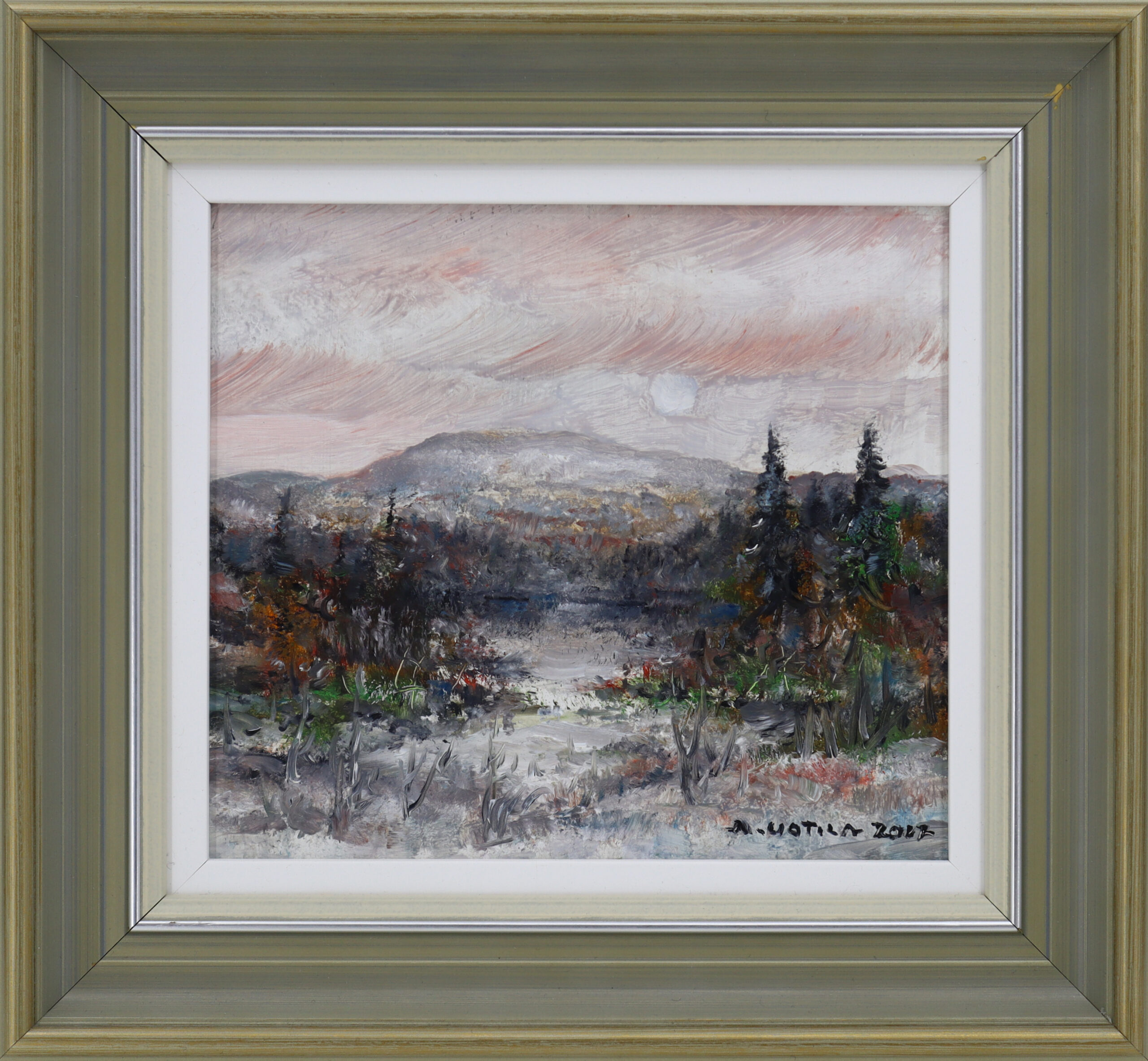 Aulis Uotila - Olostunturi - Öljyvärimaalaus - Taidetalo Ryynänen